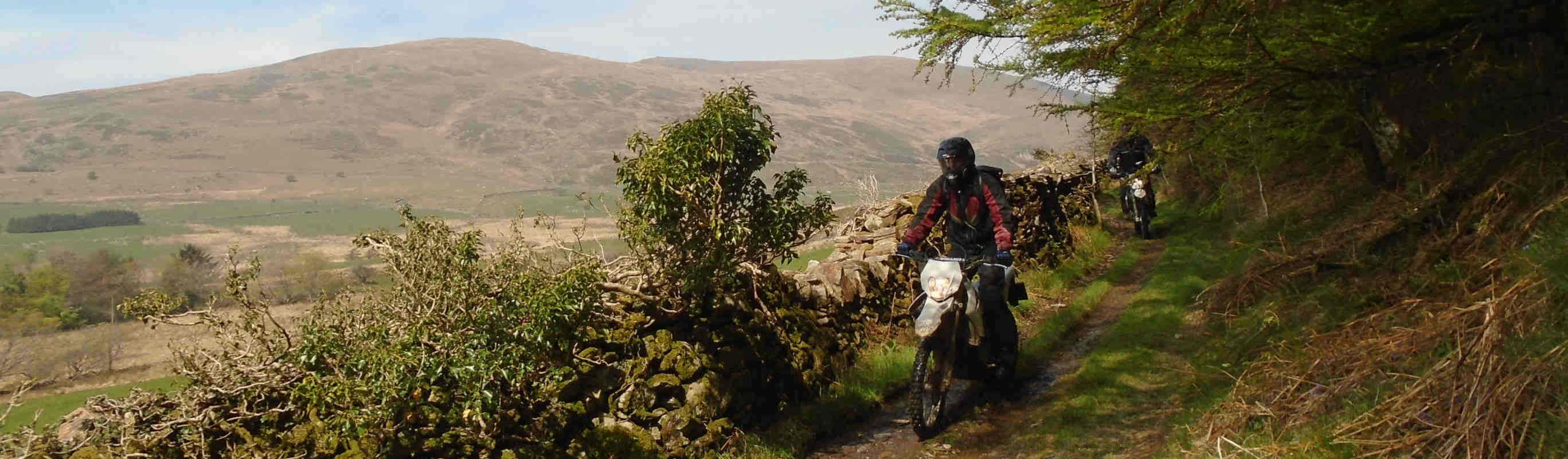 Superb Motorcycle Trail Riding in Mid Wales