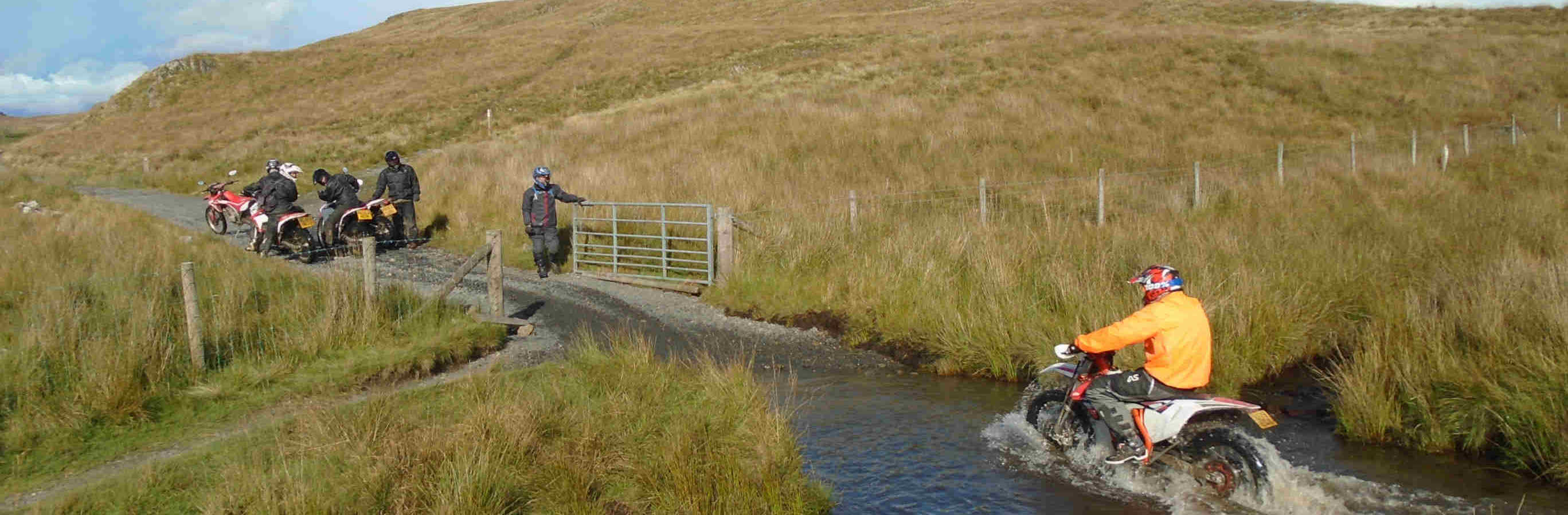 Superb Motorcycle Trail Riding in Mid Wales